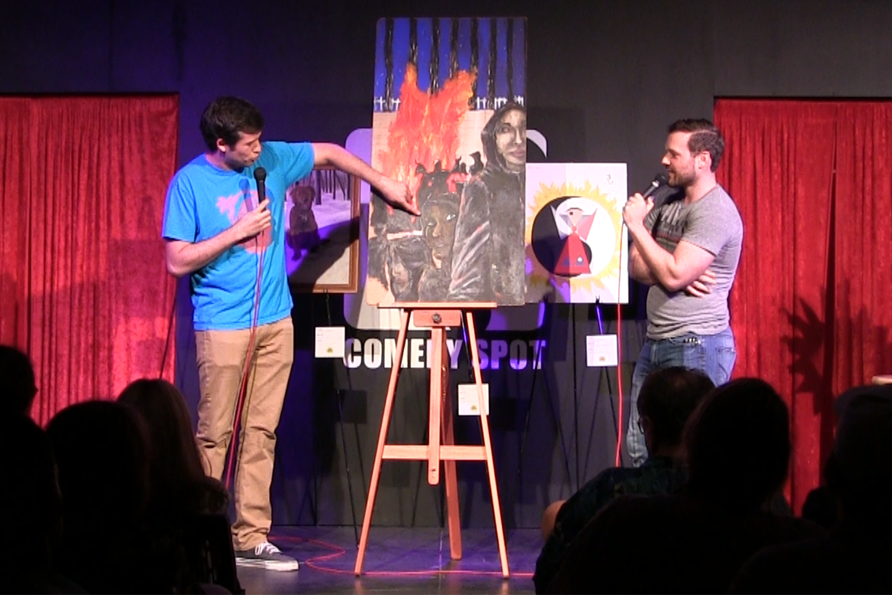 Comedians Make Fun of Thrift Store Art at The Art Critique Comedy Show ...